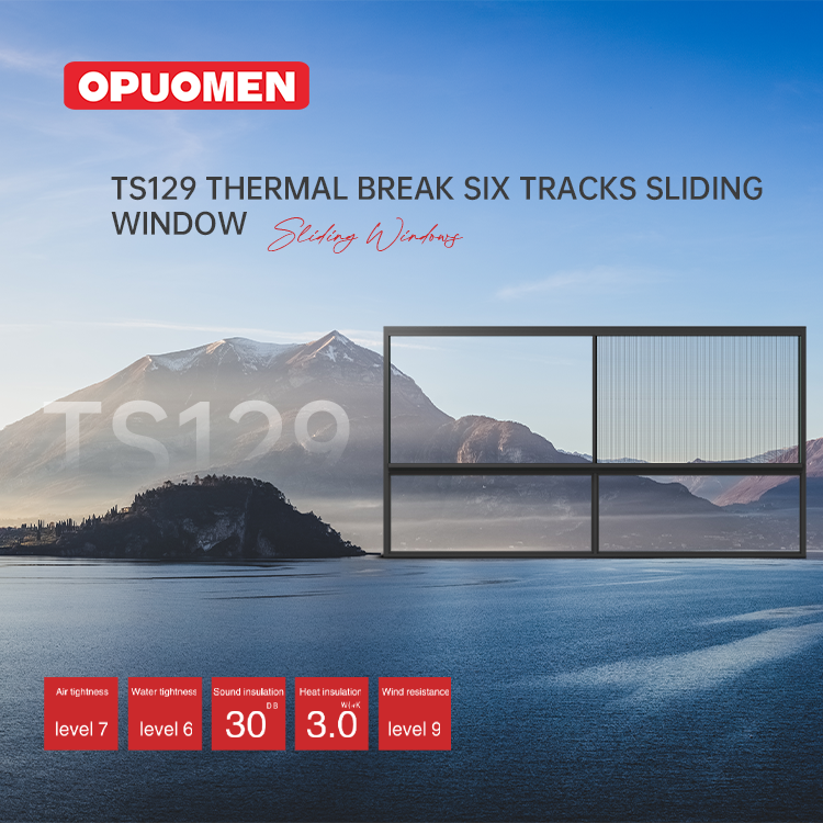 Anti-Theft Heat Insulation Waterproof Double Glazed Aluminium Profile ...