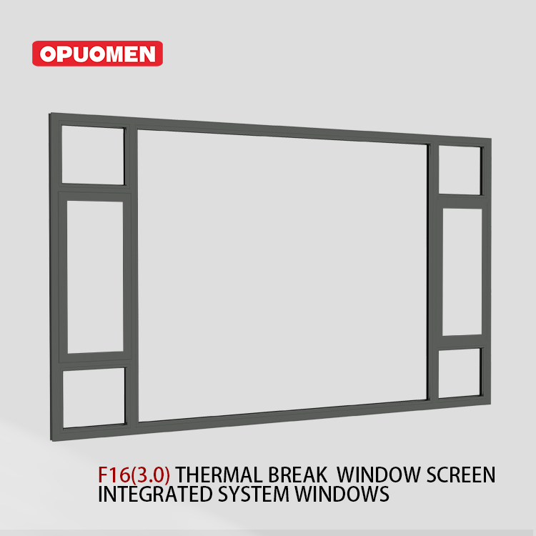 Customized CE, Reach, RoHS Certified Aluminum Alloy Windows for Hotel ...